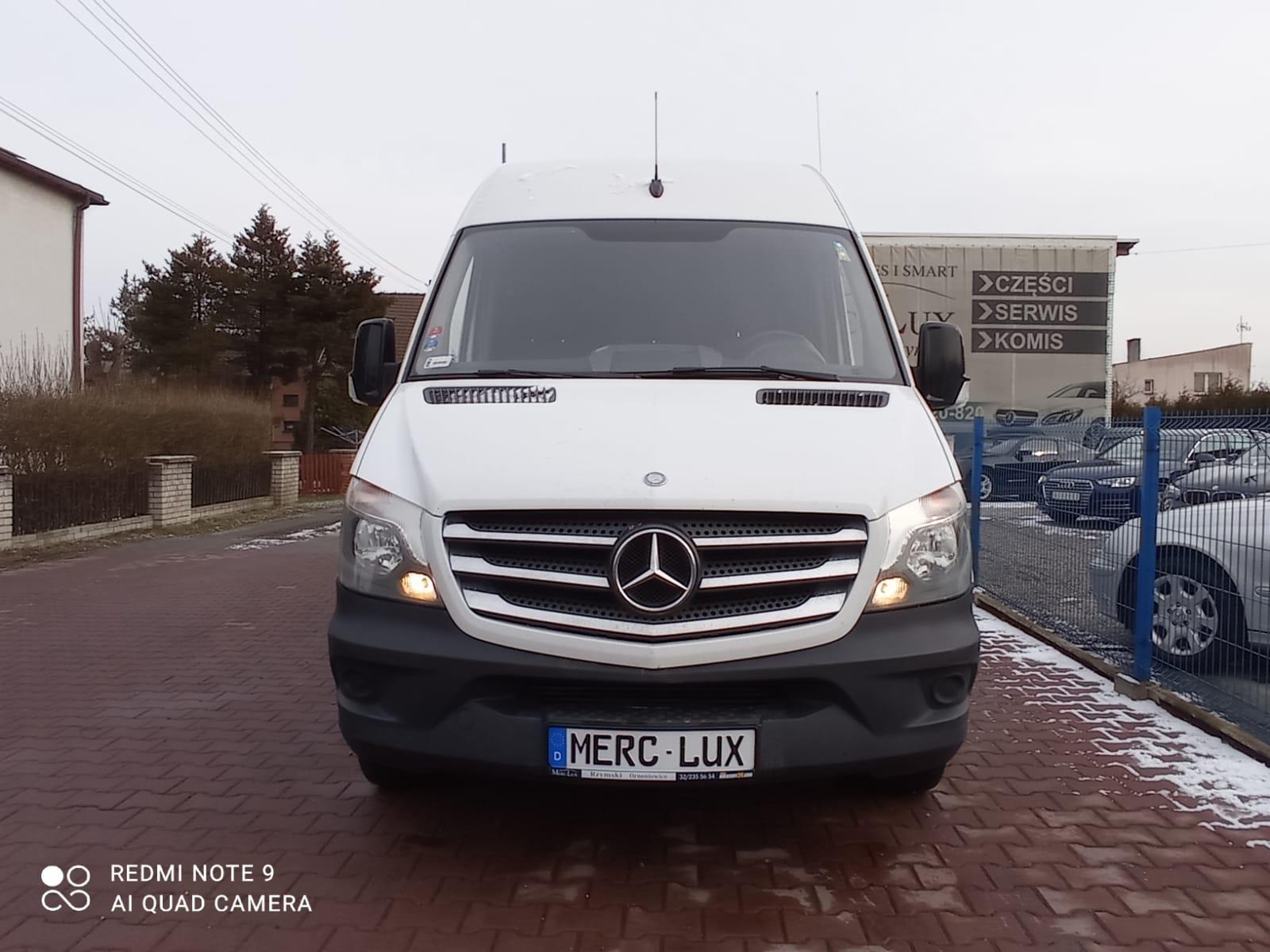 Wynajem Mercedes Sprinter 316 2015 rok - Merc-Lux Rzymski